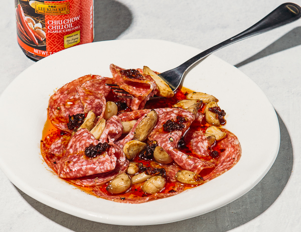 Garlic Pepper Salami Bites | USA