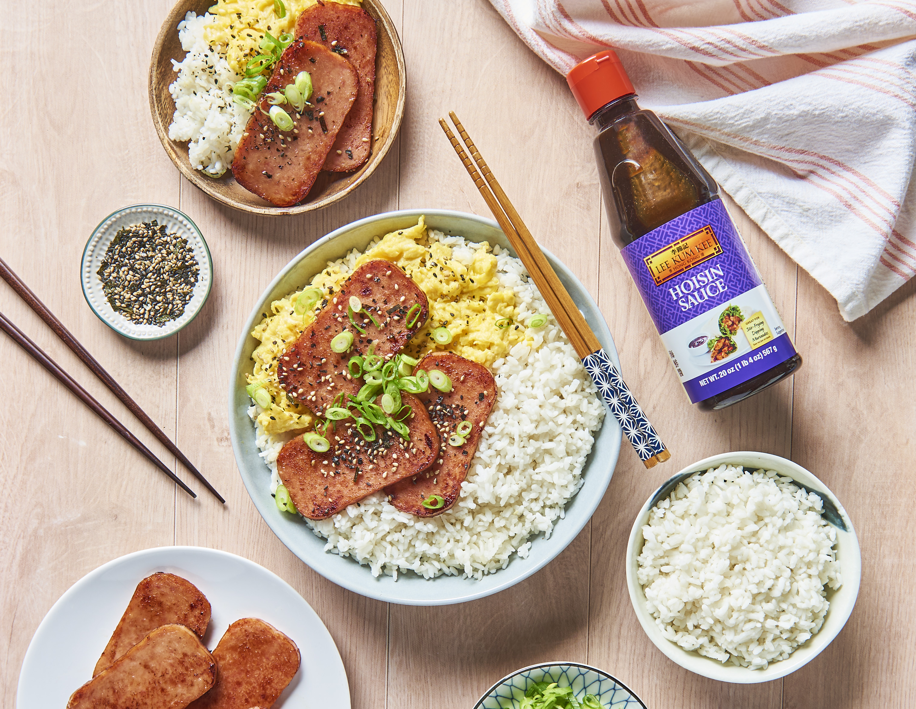 Hoisin Glazed Spam and Eggs | Recipes | Lee Kum Kee Home | USA