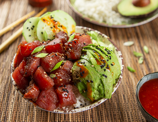 Sweet and Spicy Tuna Poke | USA